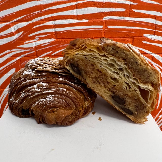 Chocolate almond croissant
