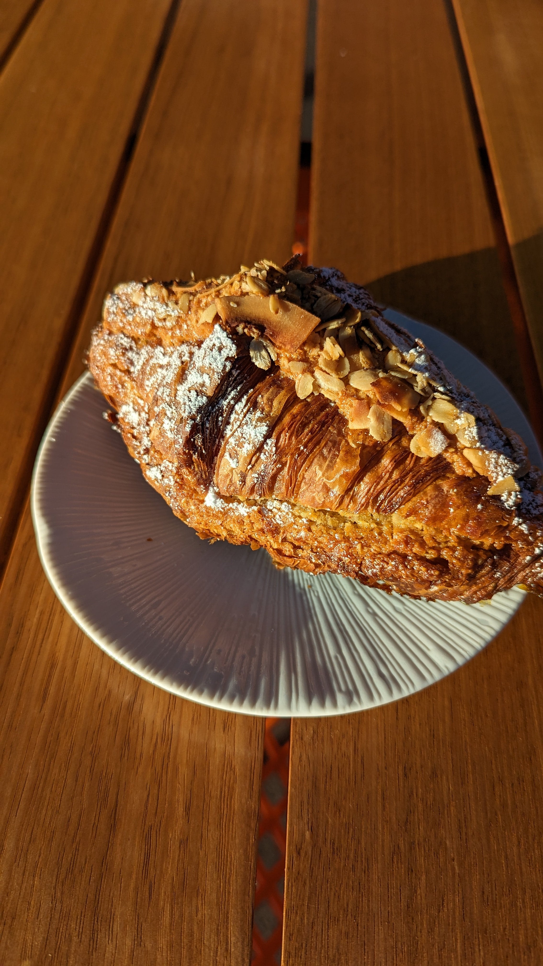 Twice baked Anzac Croissant | Escargot Bakery